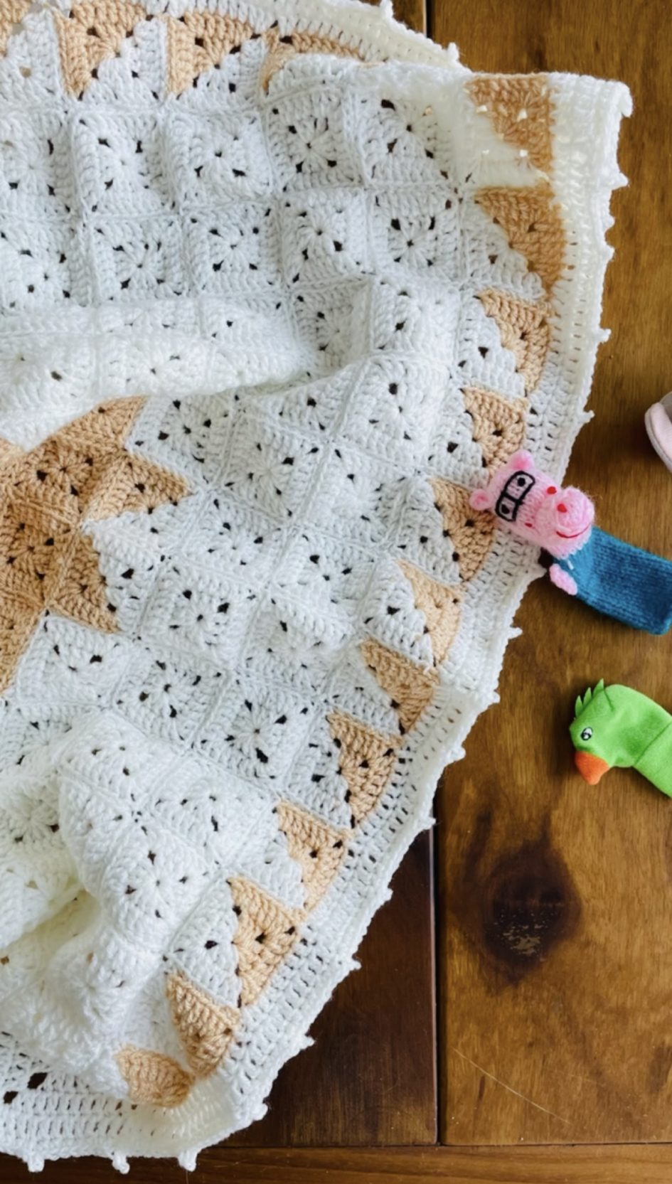 Manta estrella al crochet – Espacio Claudelina